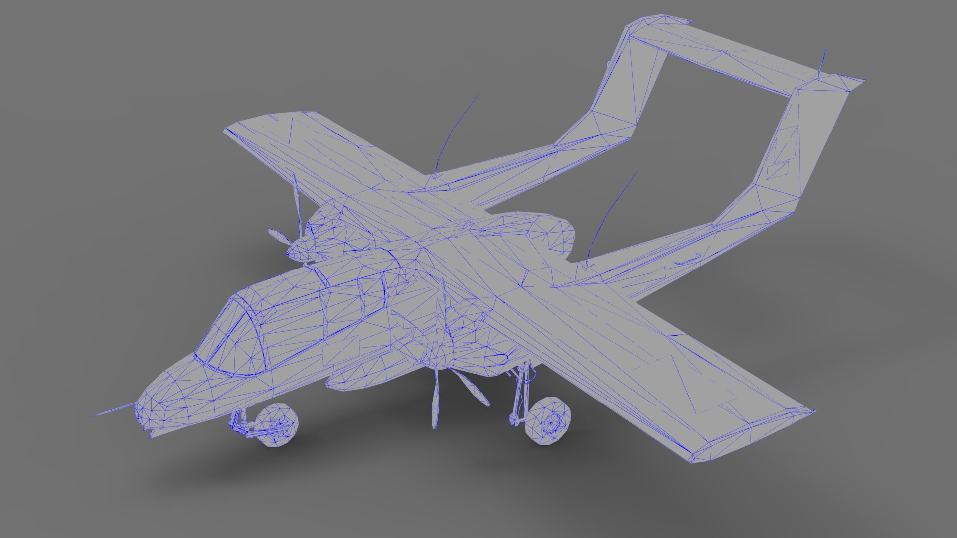 Bronco Air Plane 3D Model - TurboSquid 1913761