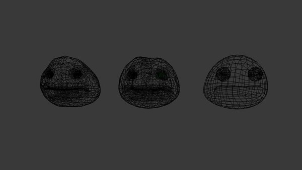 3d blobmonster blob monster