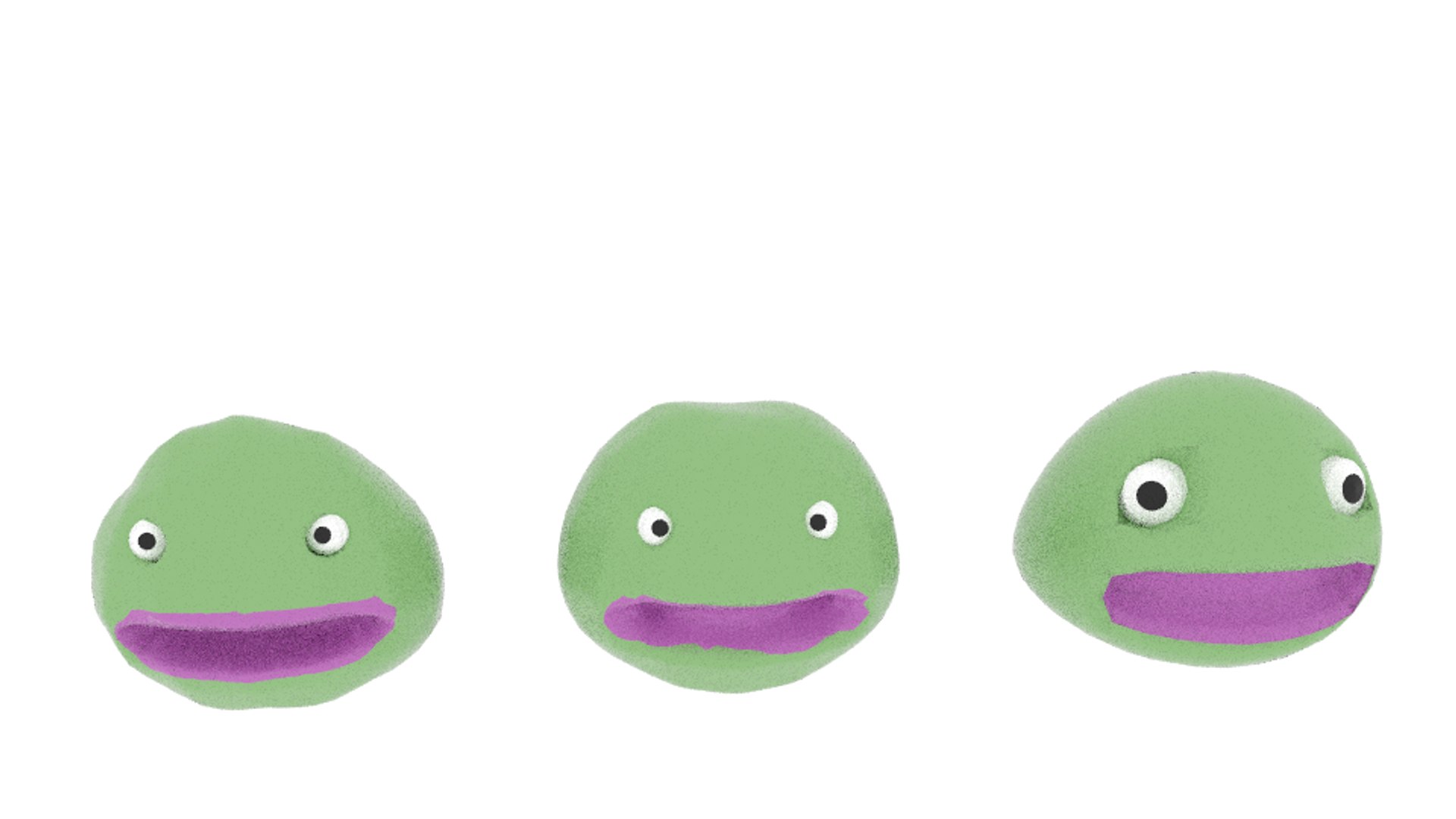 3d blobmonster blob monster
