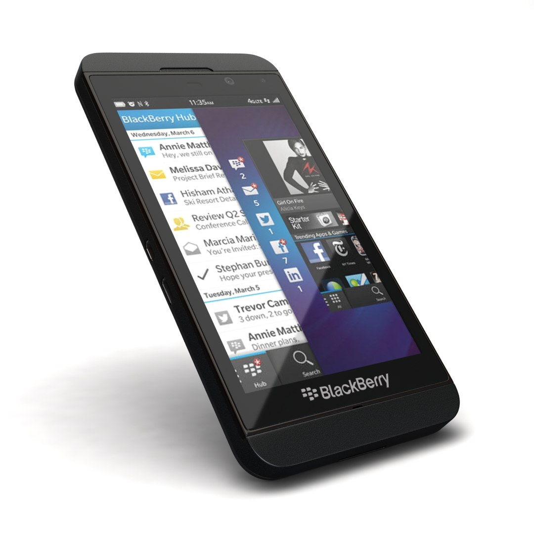 3ds max blackberry z10 black cellphone