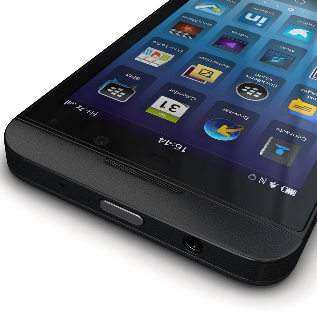 3ds max blackberry z10 black cellphone
