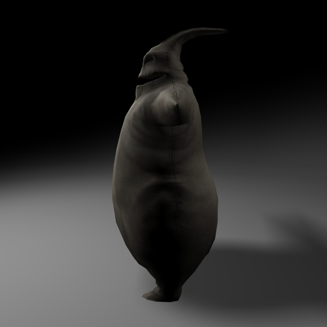 free oogie boogie 3d model
