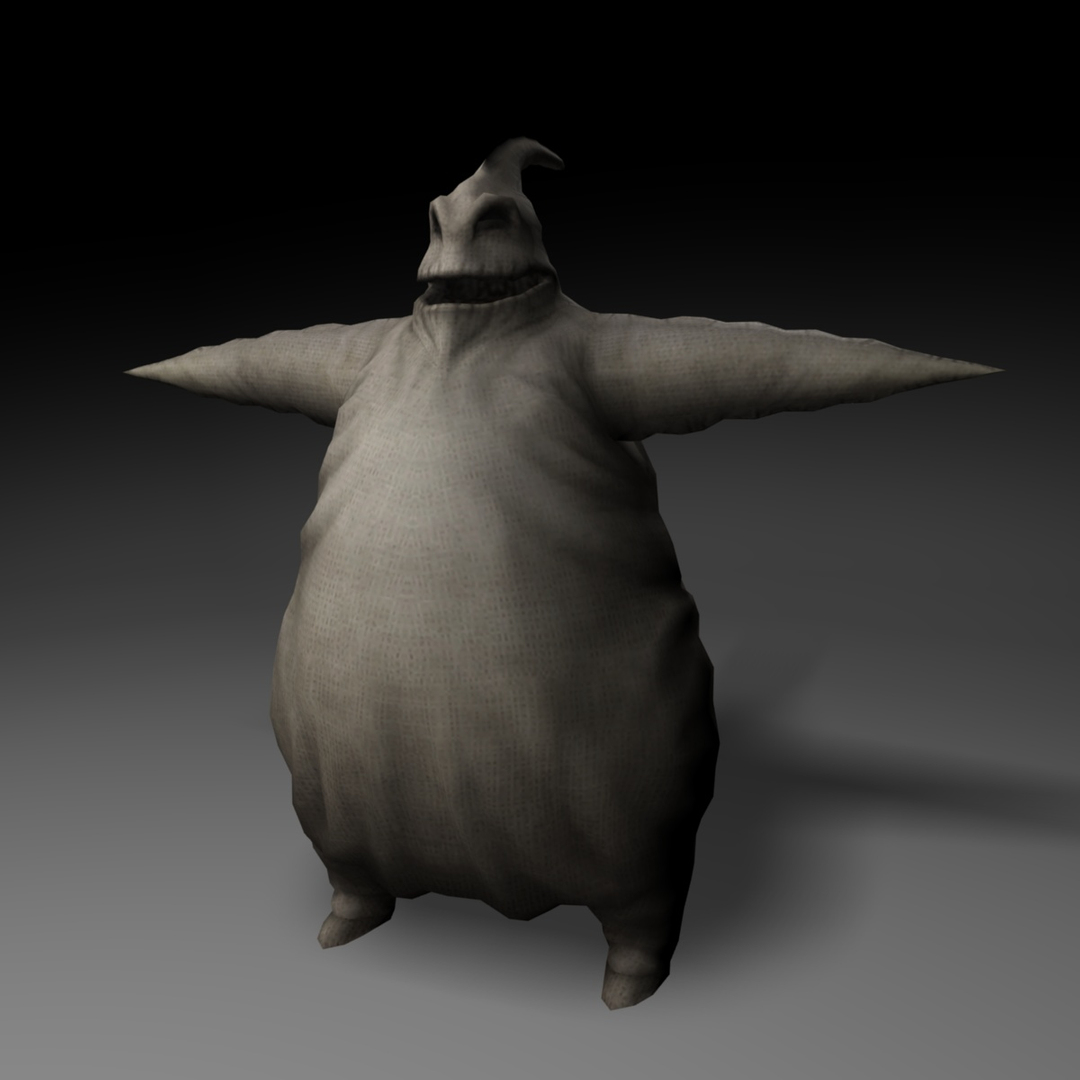 free oogie boogie 3d model
