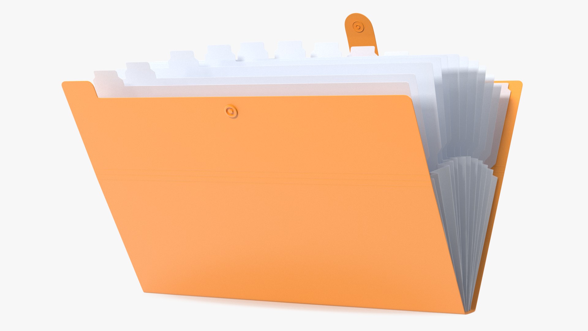 3D Plastic Pocket File Folder Open model - TurboSquid 1805437