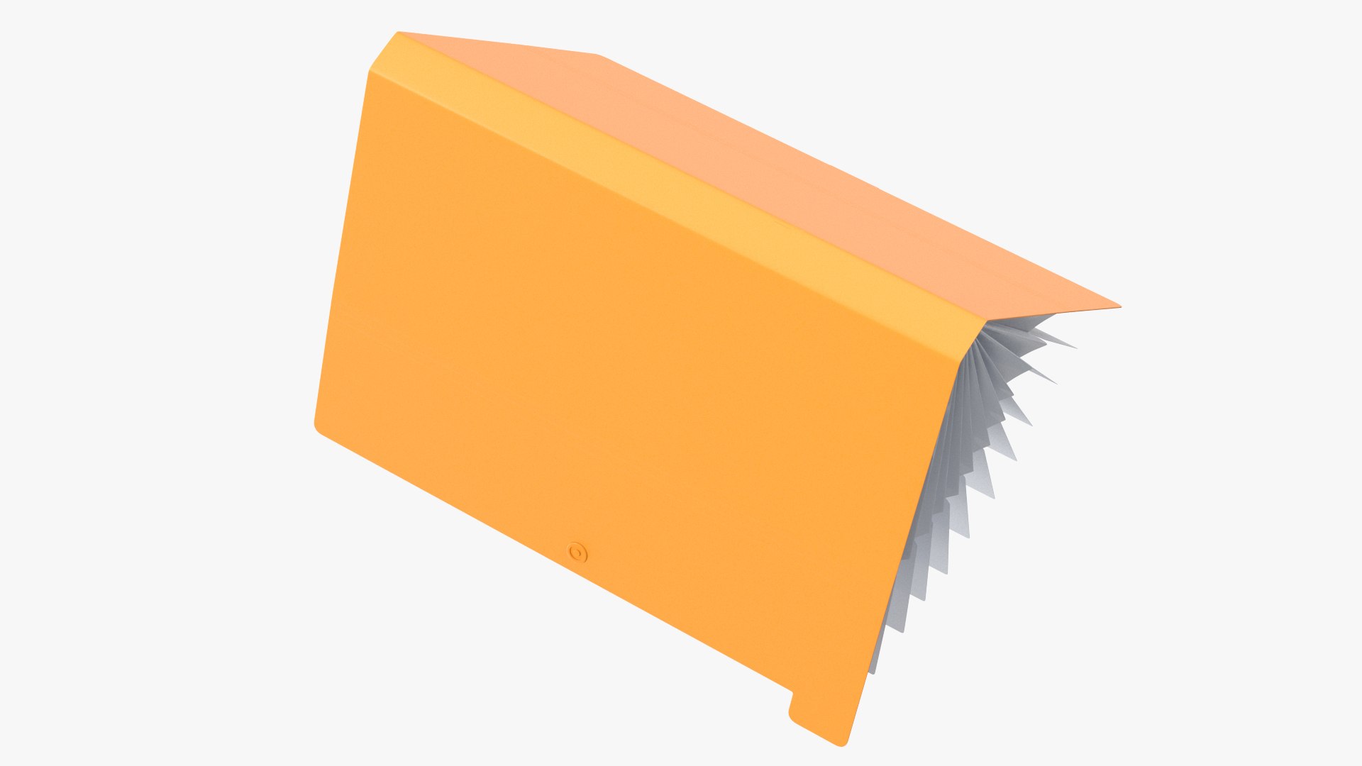 3D Plastic Pocket File Folder Open model - TurboSquid 1805437