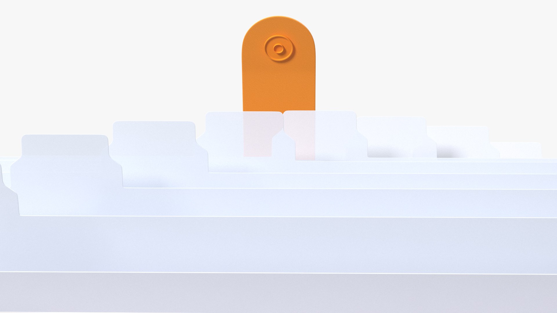 3D Plastic Pocket File Folder Open model - TurboSquid 1805437