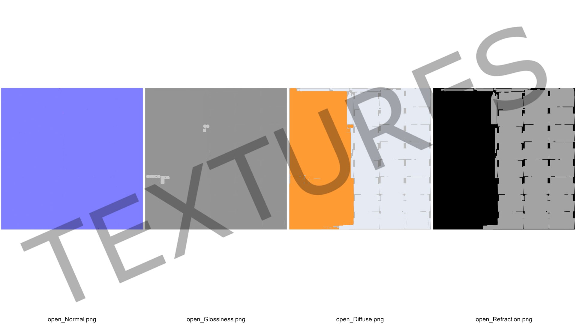 3D Plastic Pocket File Folder Open model - TurboSquid 1805437