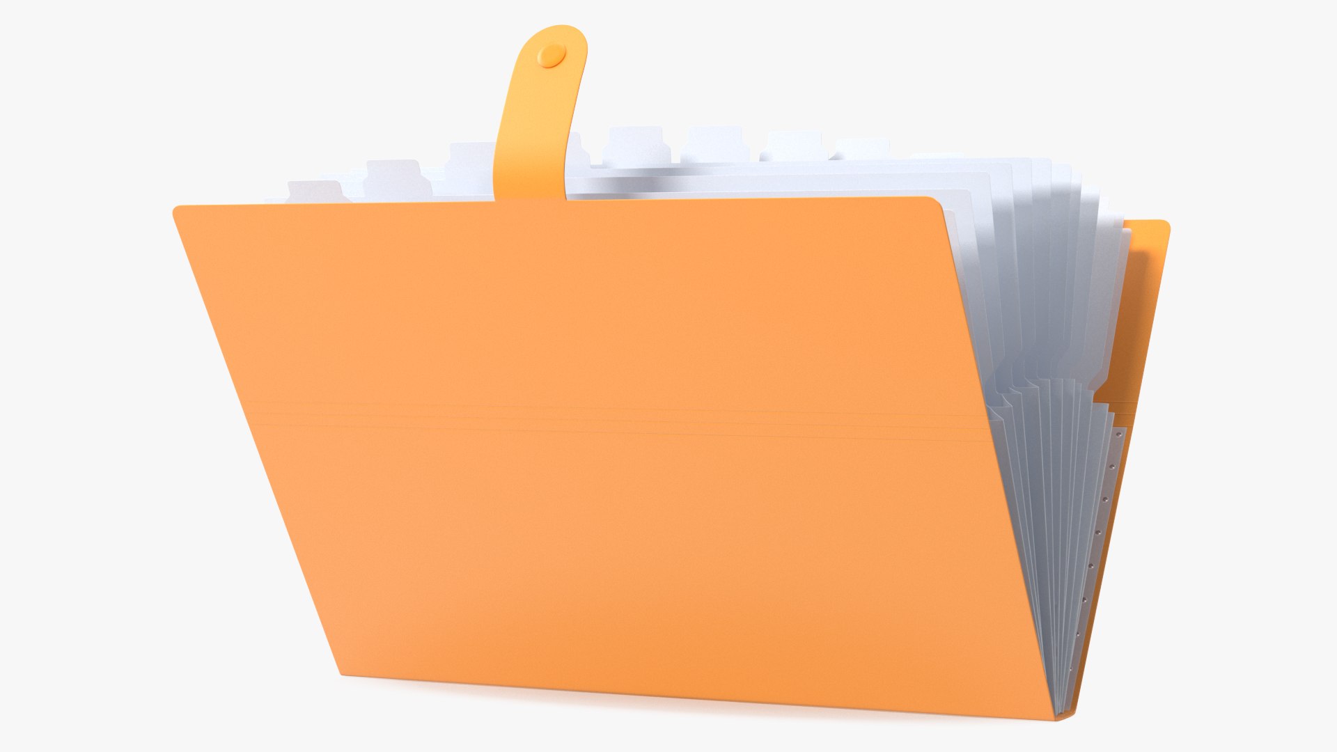 3D Plastic Pocket File Folder Open model - TurboSquid 1805437