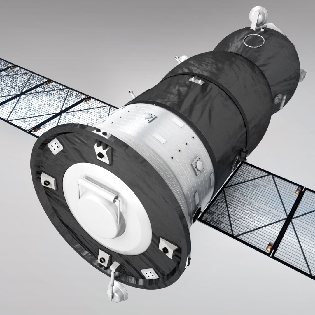 Spaceship Progress 3d Model