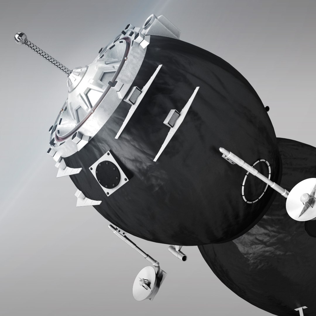 Spaceship Progress 3d Model