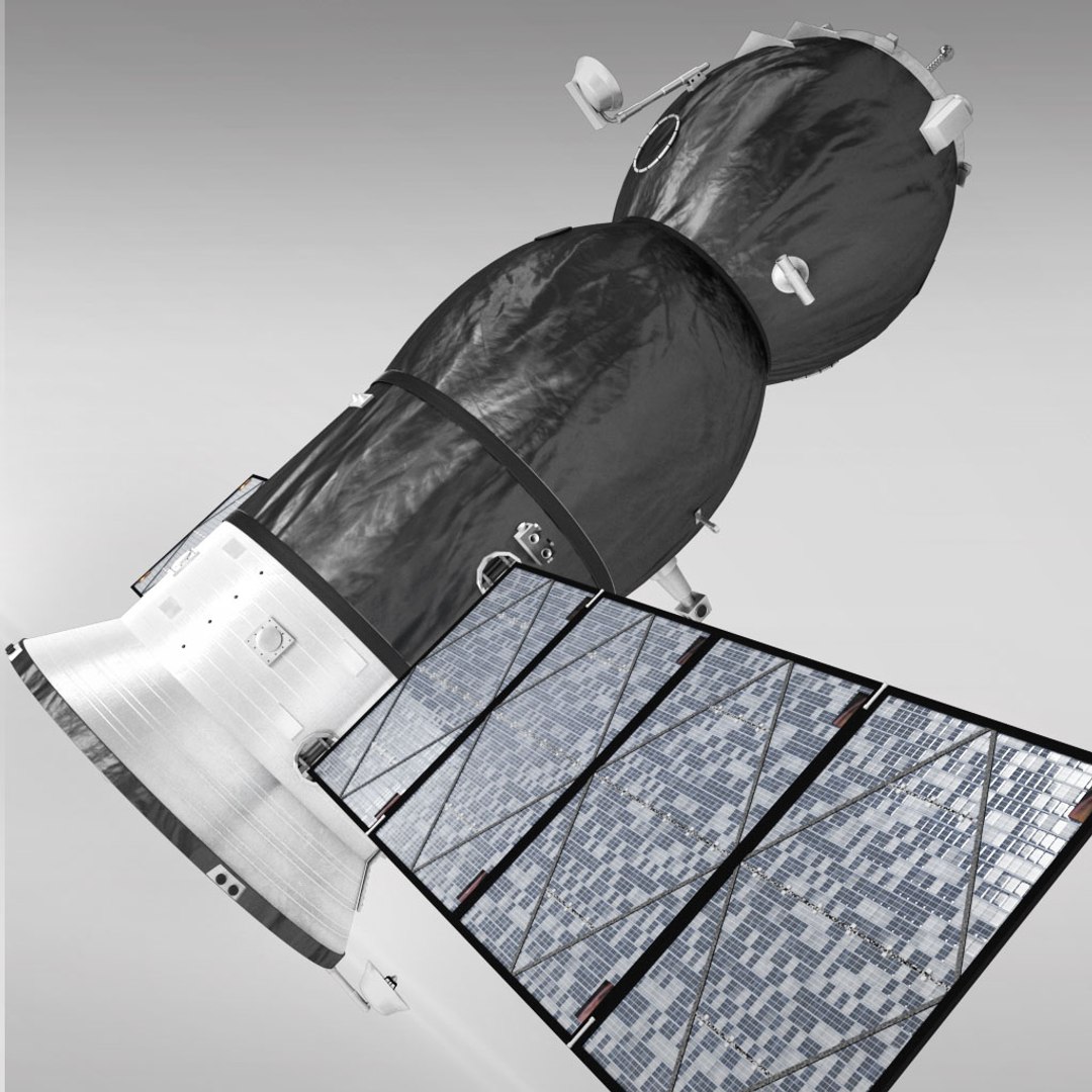 Spaceship Progress 3d Model