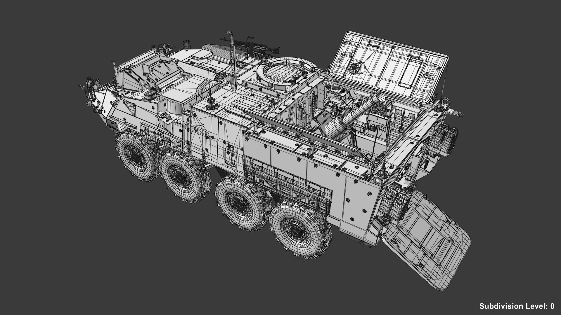 3D stryker m1129 mc military vehicle model - TurboSquid 1592051