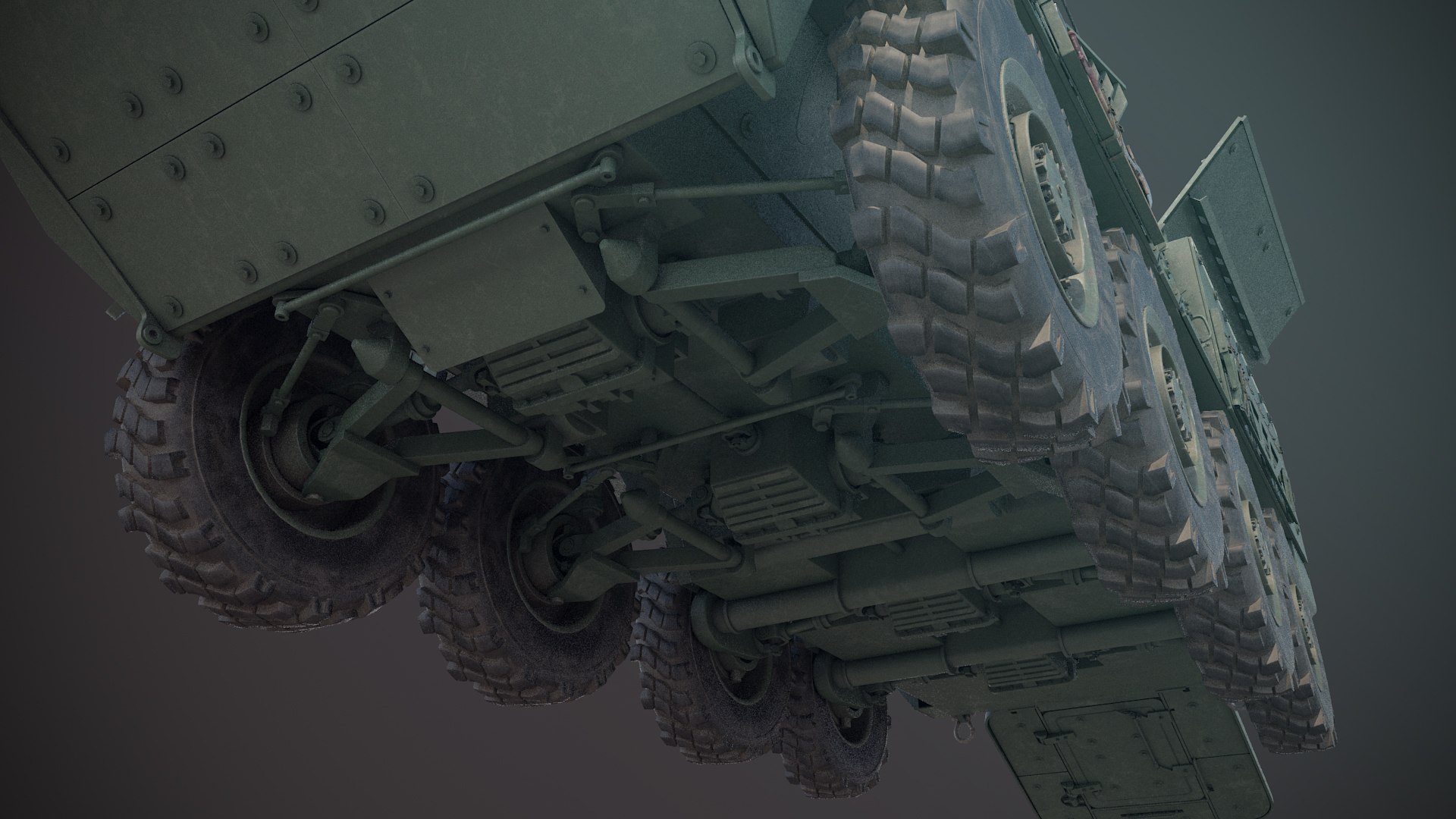 3D stryker m1129 mc military vehicle model - TurboSquid 1592051