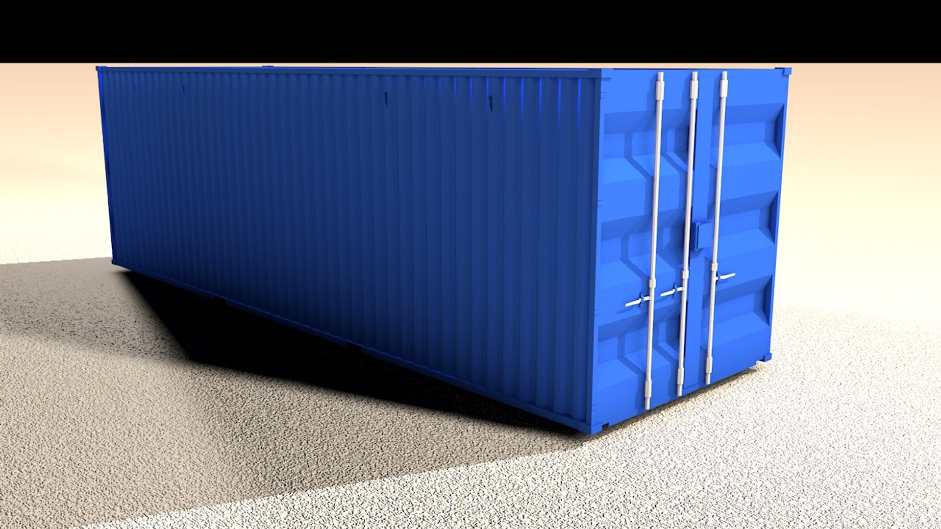 3D Shipping Container - TurboSquid 1723373