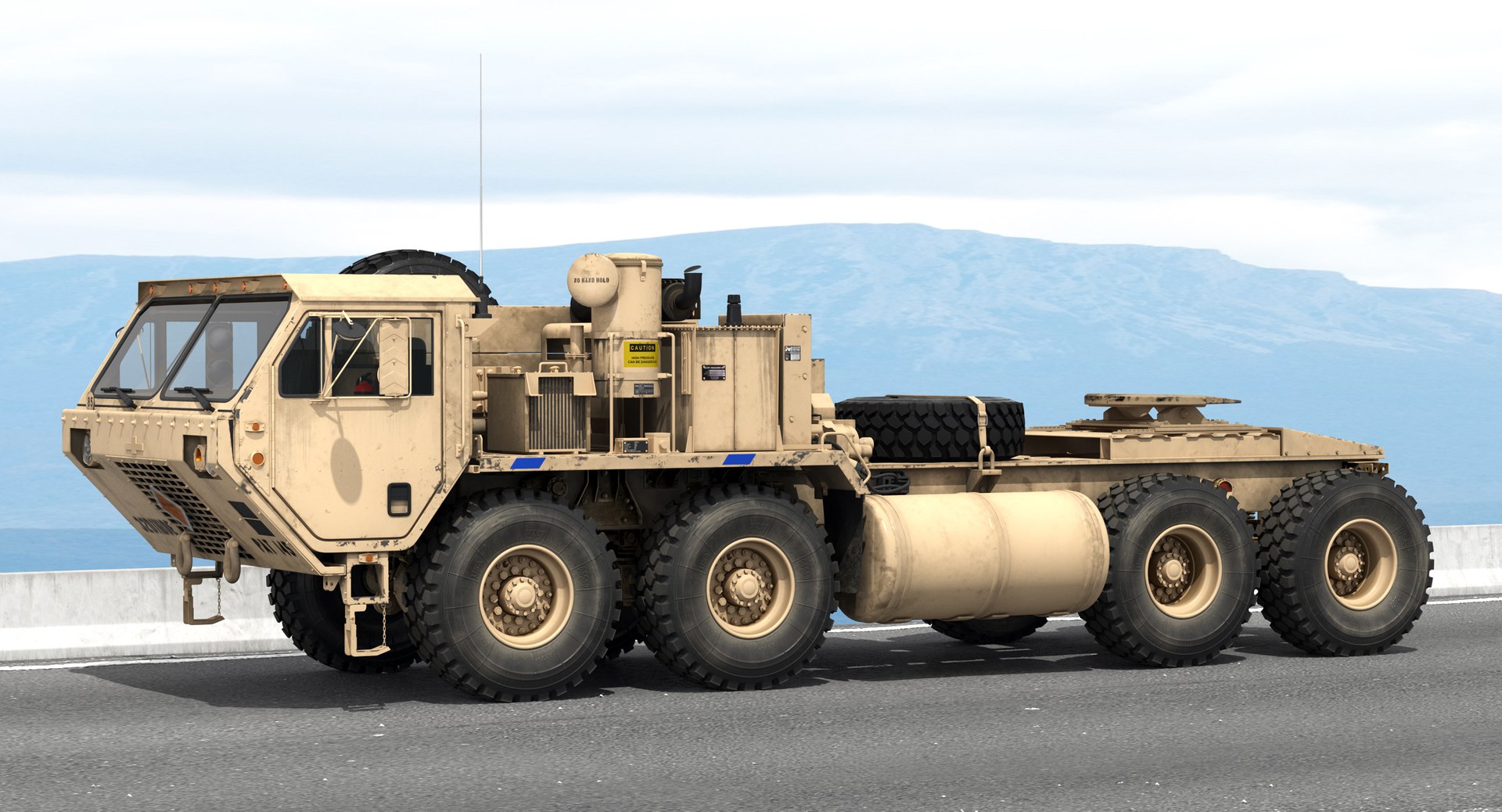 Military Truck Oshkosh Hemtt 3D - TurboSquid 1258135