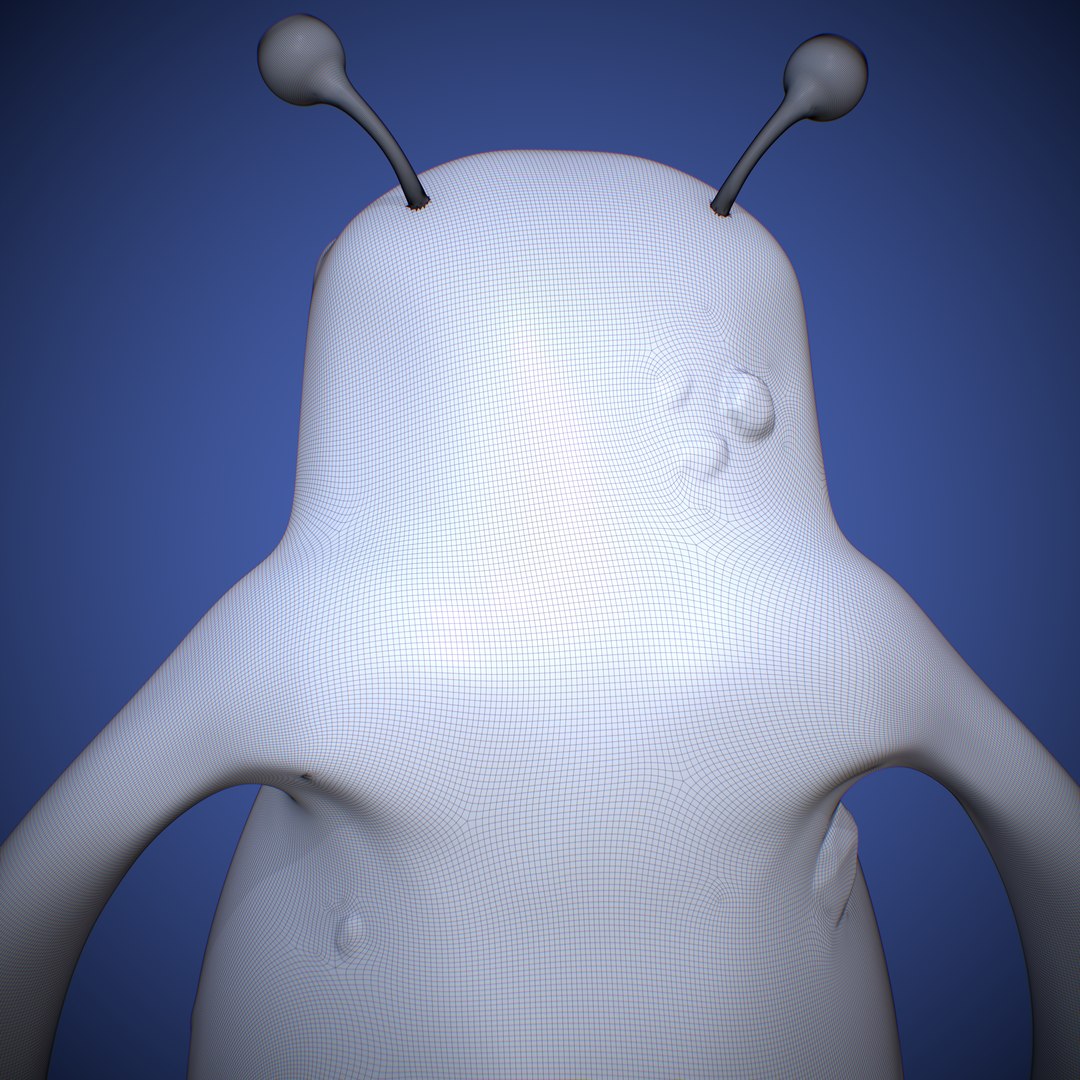 3D Monster Hugo - Print - TurboSquid 1509796