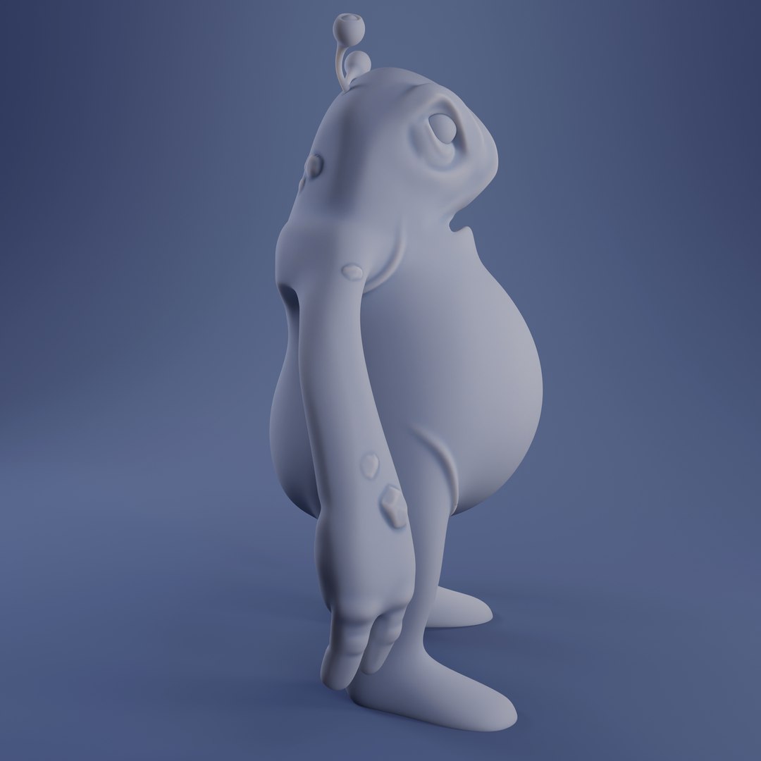 3D Monster Hugo - Print - TurboSquid 1509796