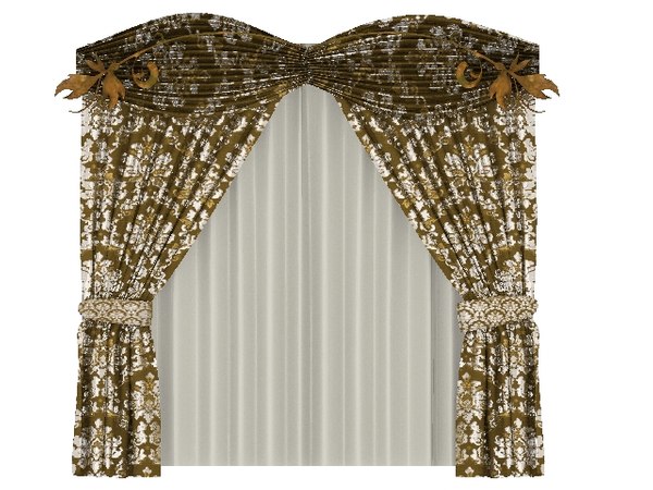 Free Curtain 3D Models for Download | TurboSquid