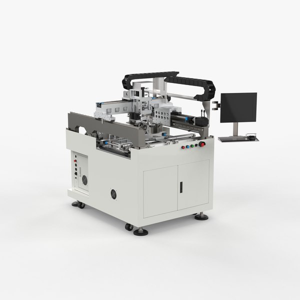 modelo 3d Automatic Floor Valve body Assembly Machine - TurboSquid 1980022