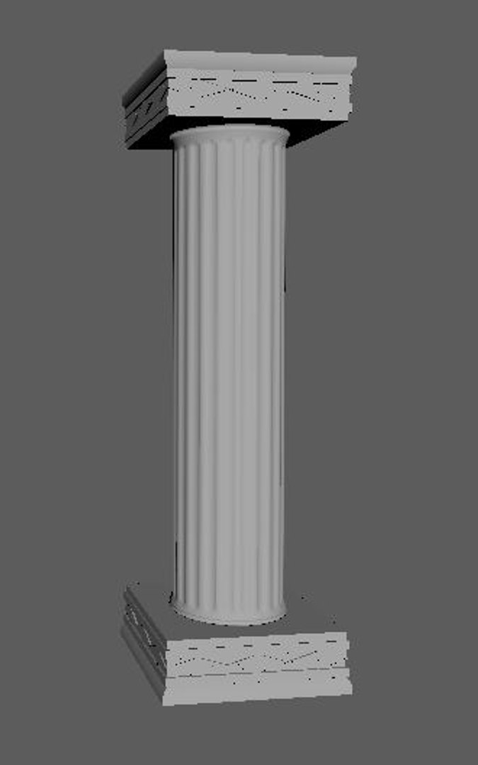 3D columns modular model - TurboSquid 1301099