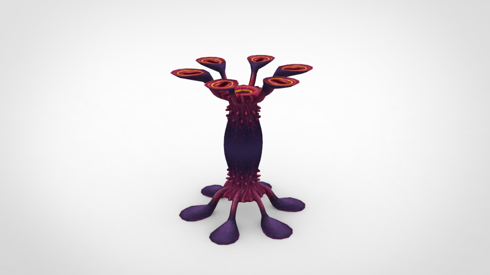 3d monster character model