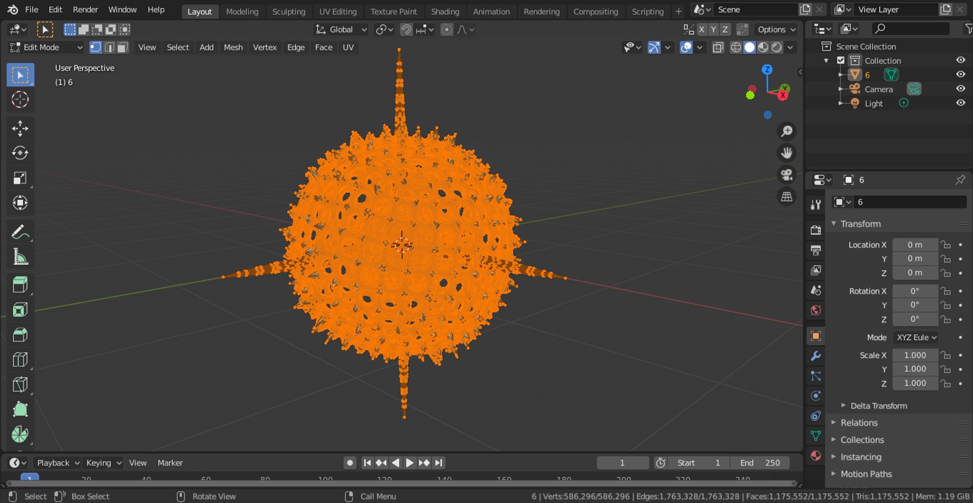 3D radiolaria - TurboSquid 1503410
