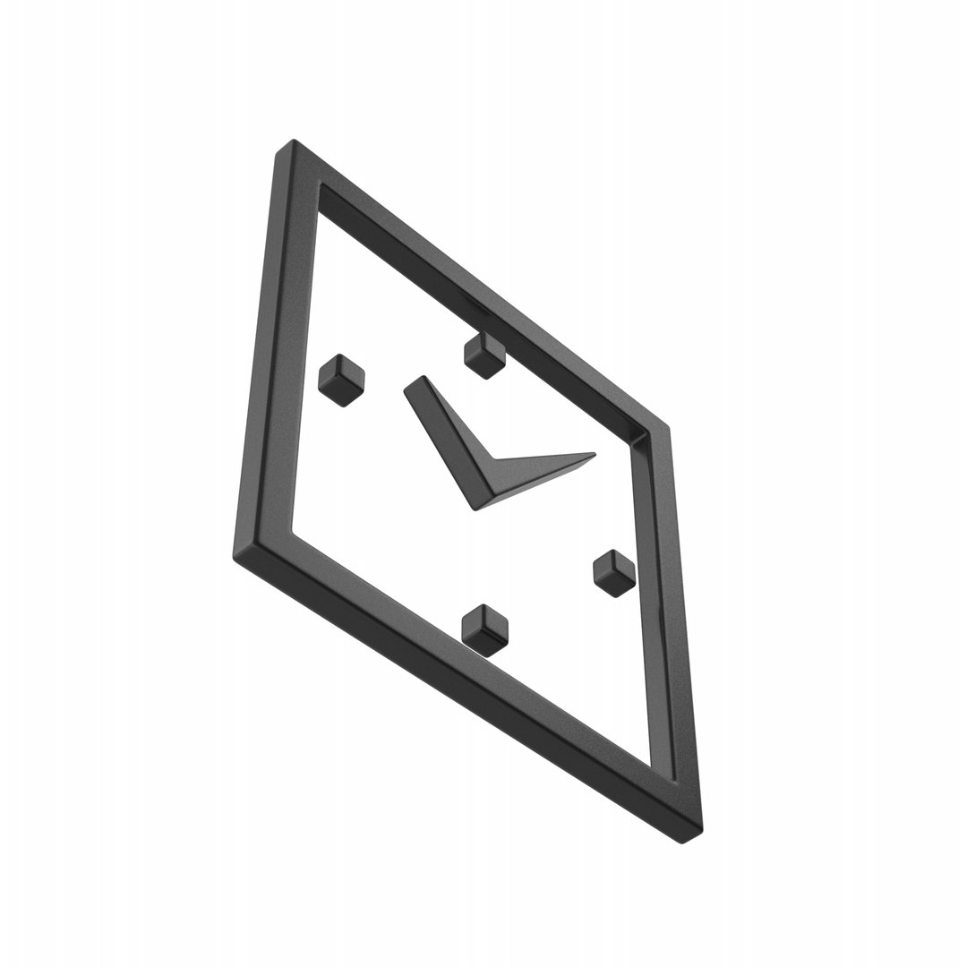 3D Symbol Clock - TurboSquid 1893629