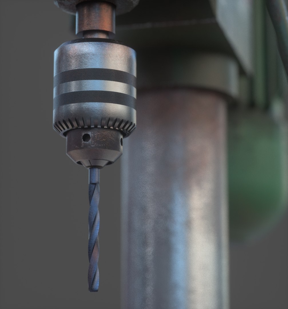 Drill Press 3D Model - TurboSquid 1646430