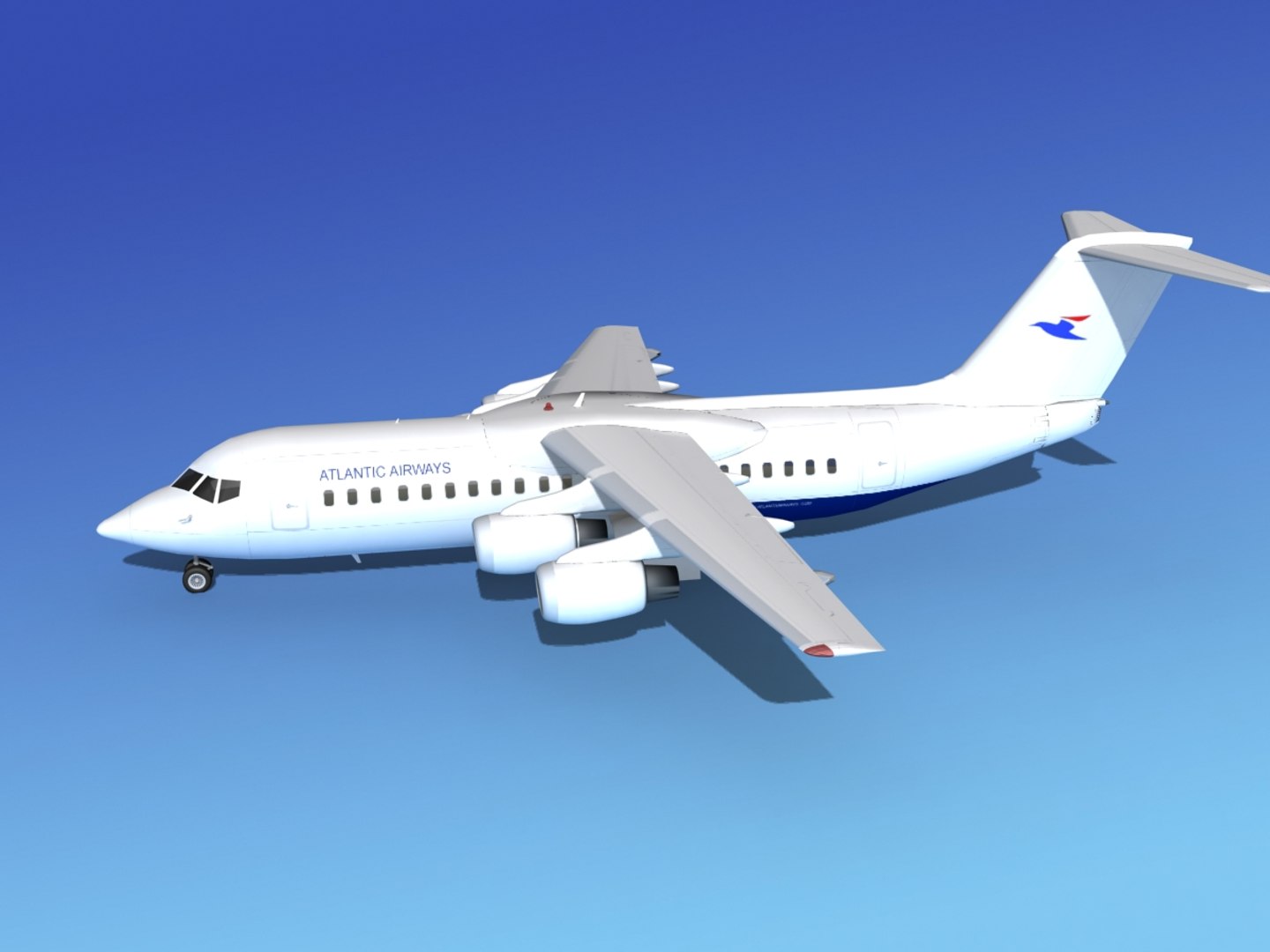 3d Bae 146 Model