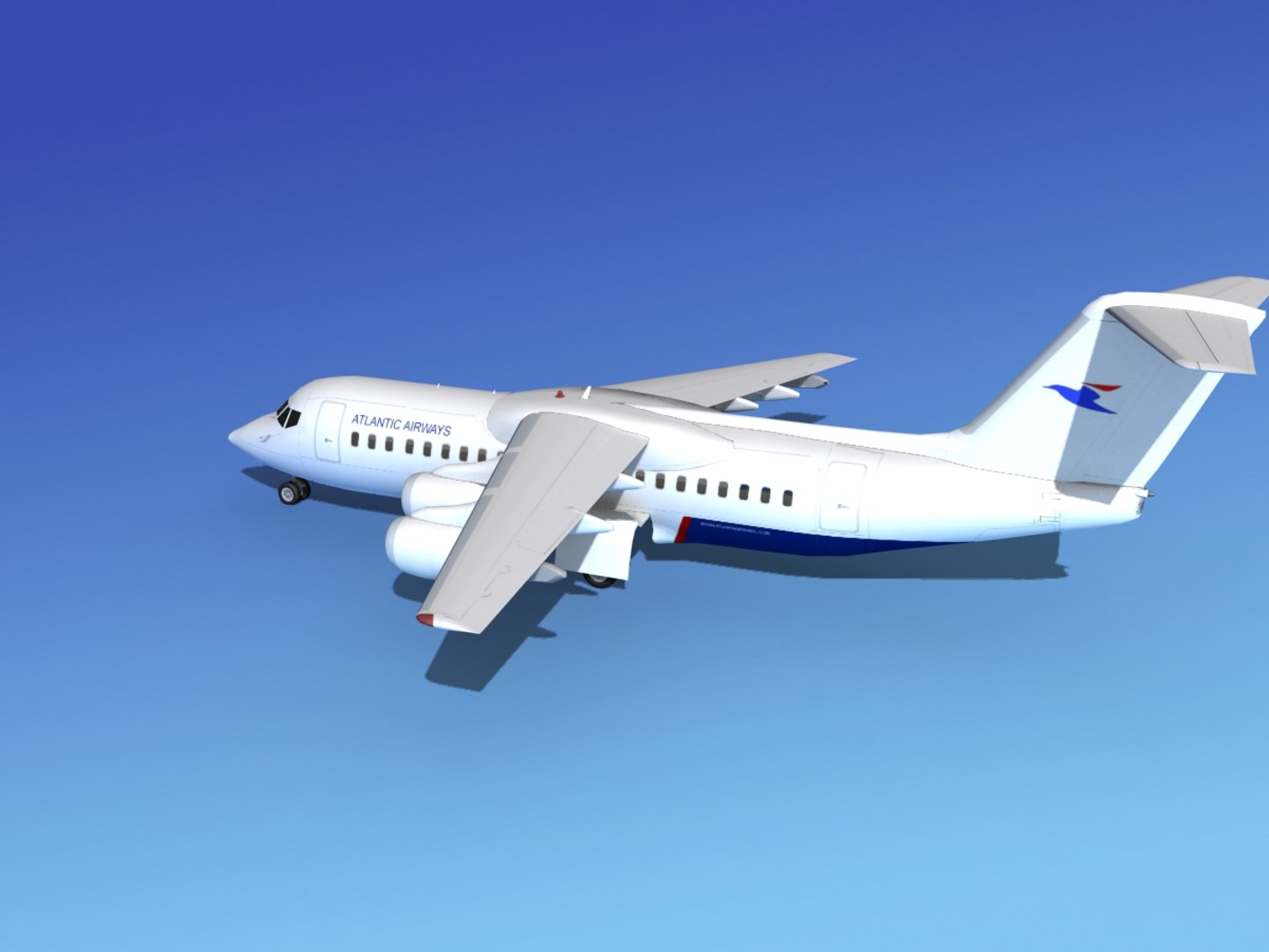 3d Bae 146 Model