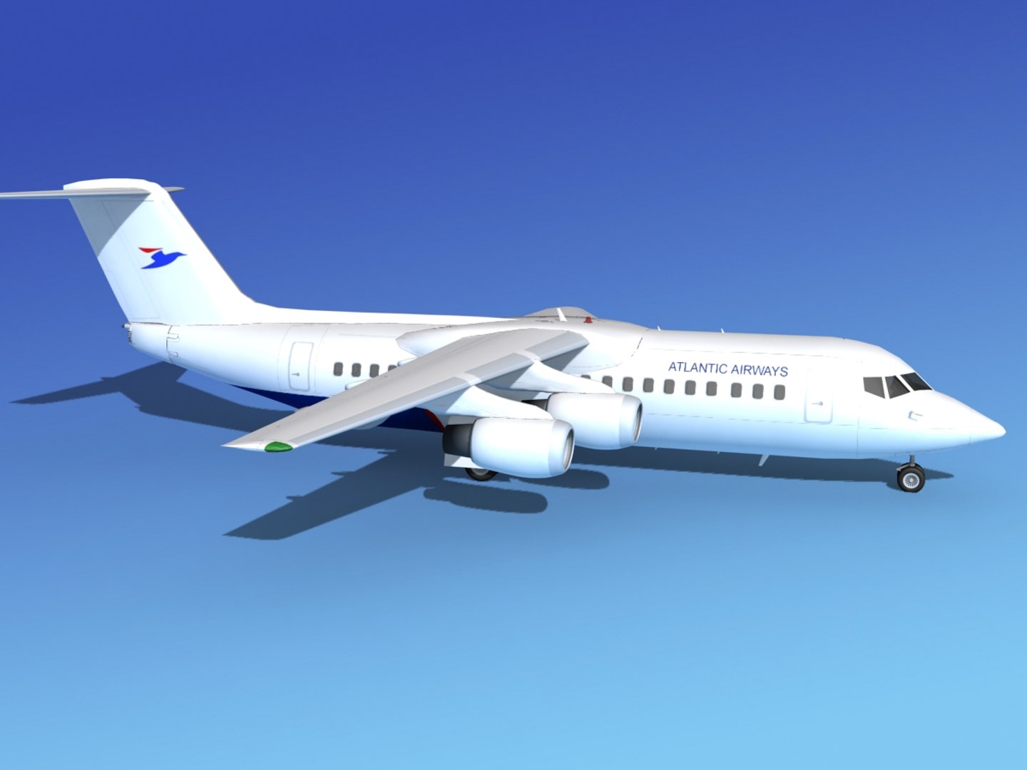 3d Bae 146 Model