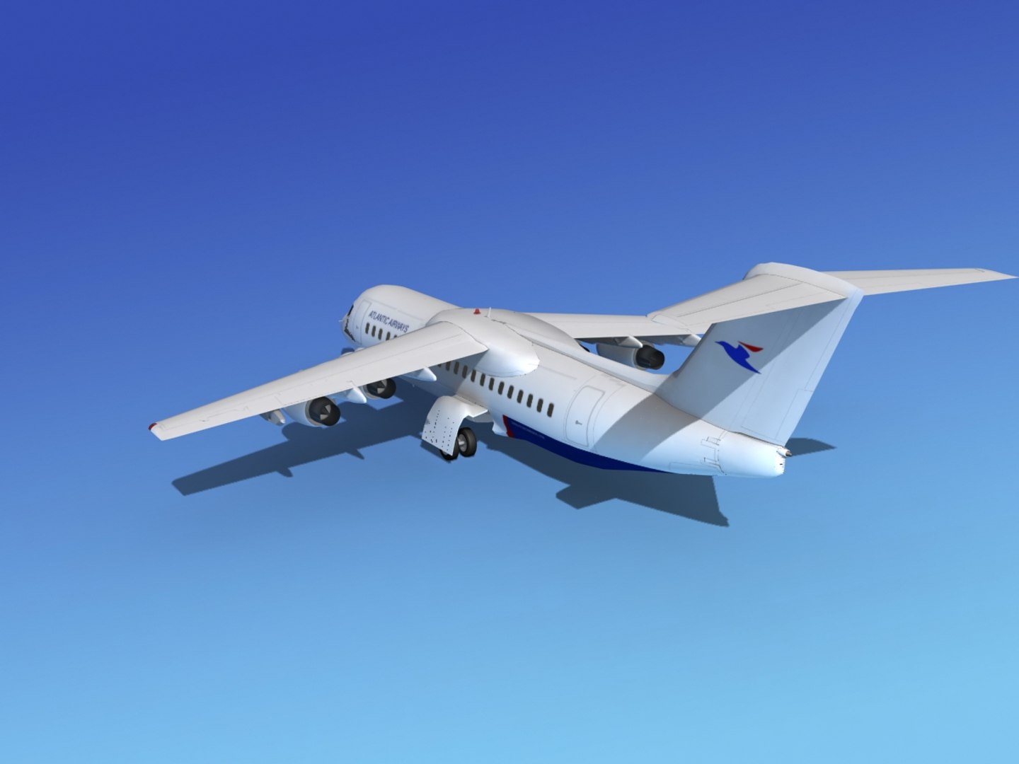 3d Bae 146 Model