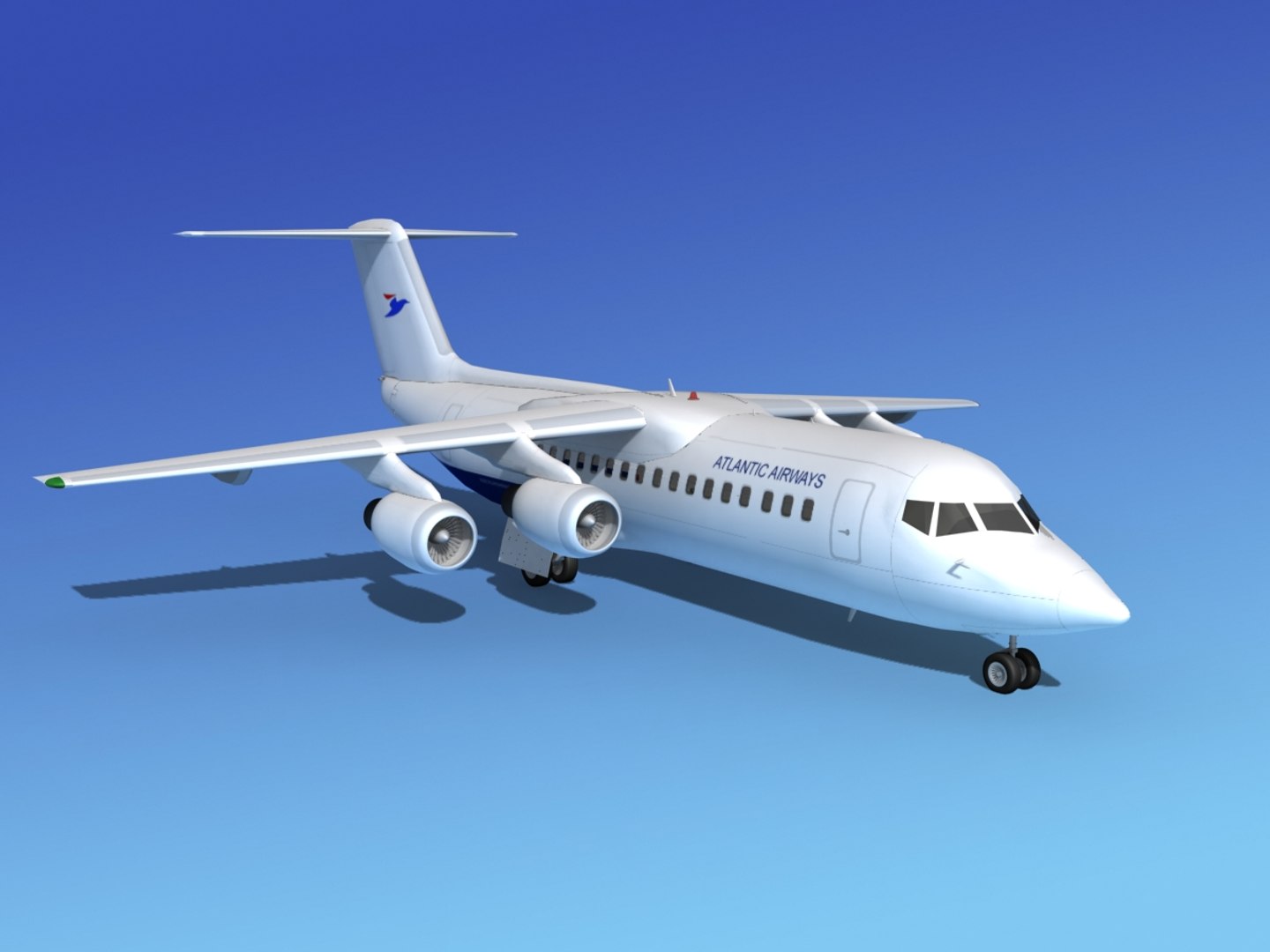 3d Bae 146 Model