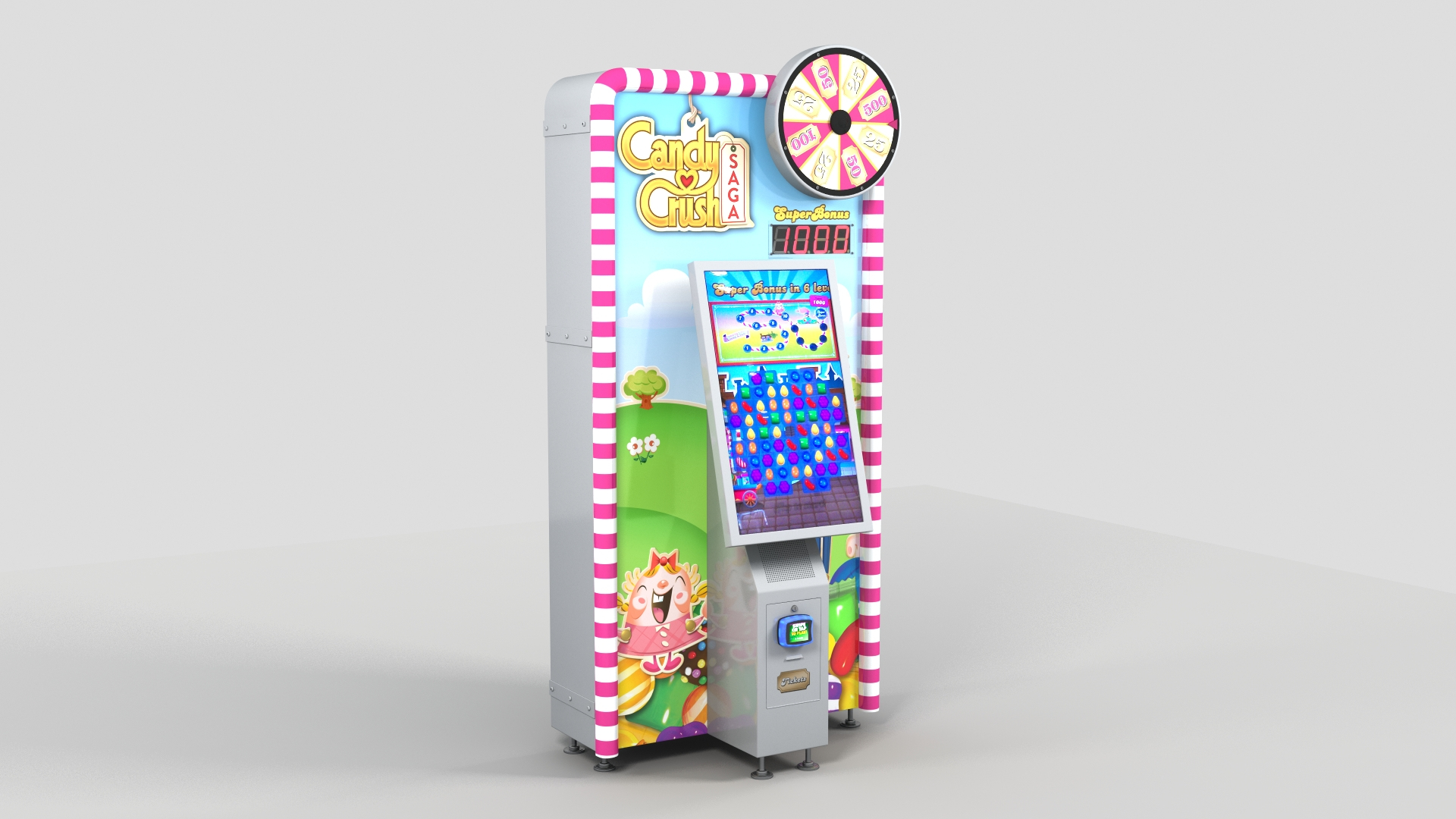 Candy Crush Arcade 3D - TurboSquid 1541257