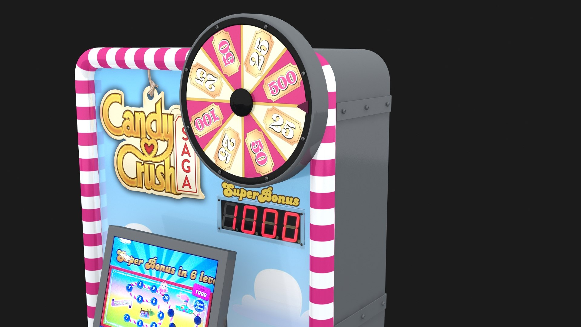 Candy Crush Arcade 3D - TurboSquid 1541257