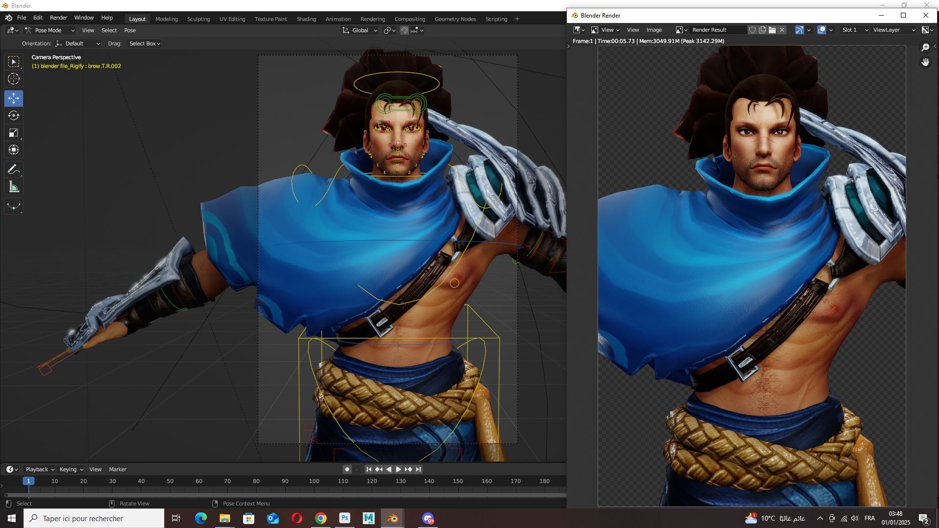 Yasuo League Of Legends 3D Model - TurboSquid 2332931
