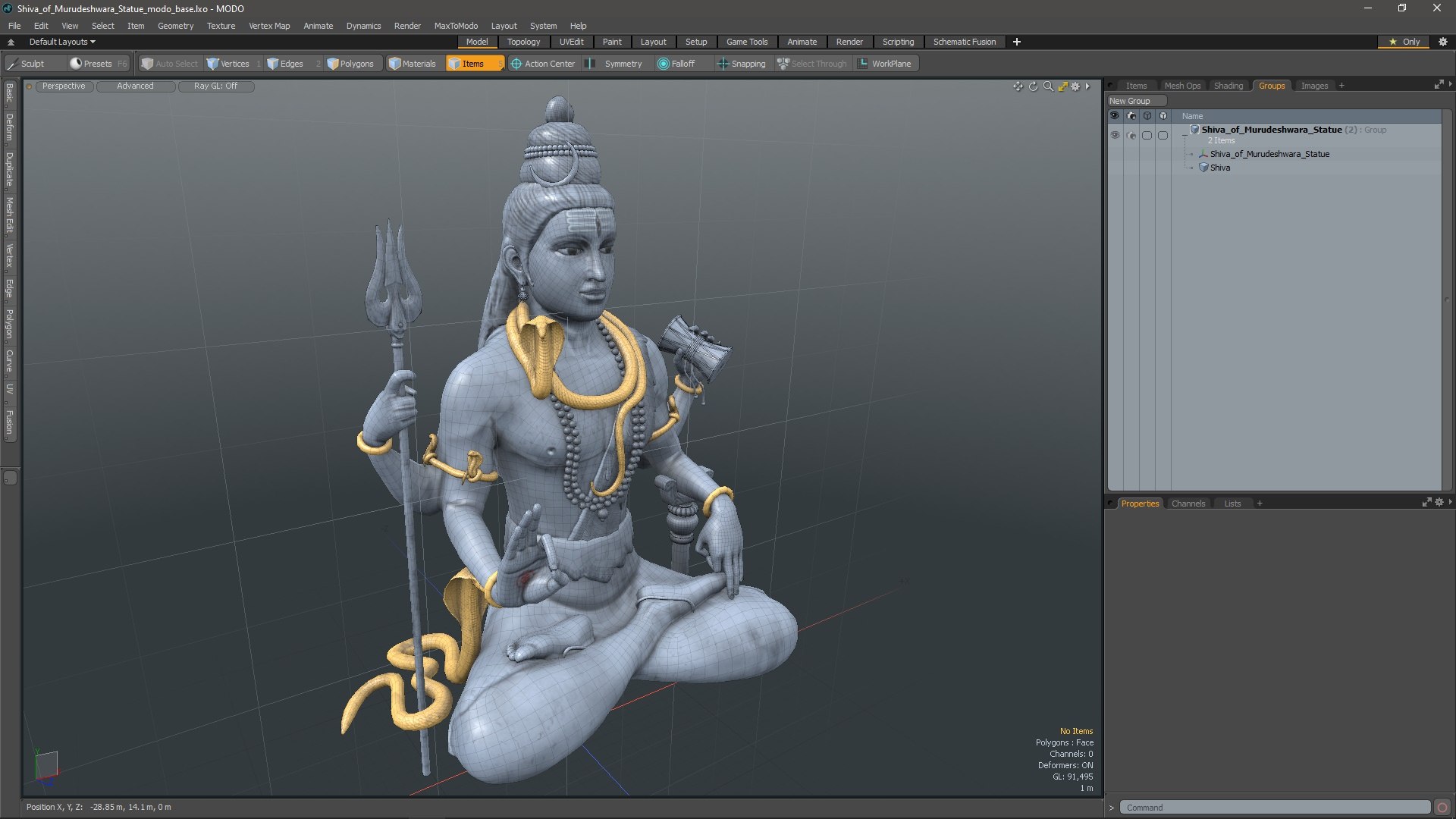 Shiva Of Murudeshwara Statue For 3D Print 3D Model - TurboSquid 2286831