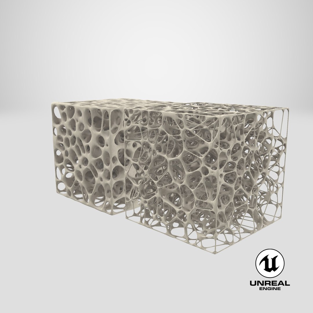 3D Cube Bone Matrix - TurboSquid 1913558