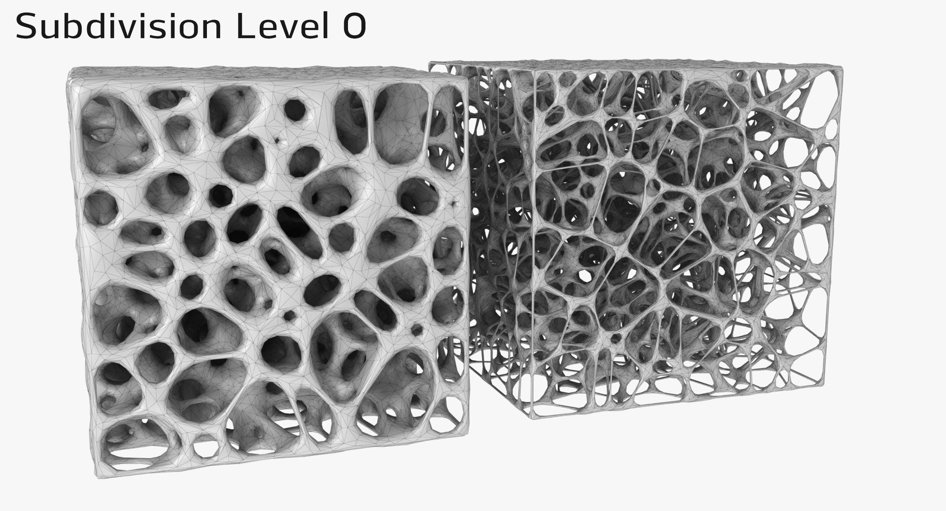3D Cube Bone Matrix - TurboSquid 1913558