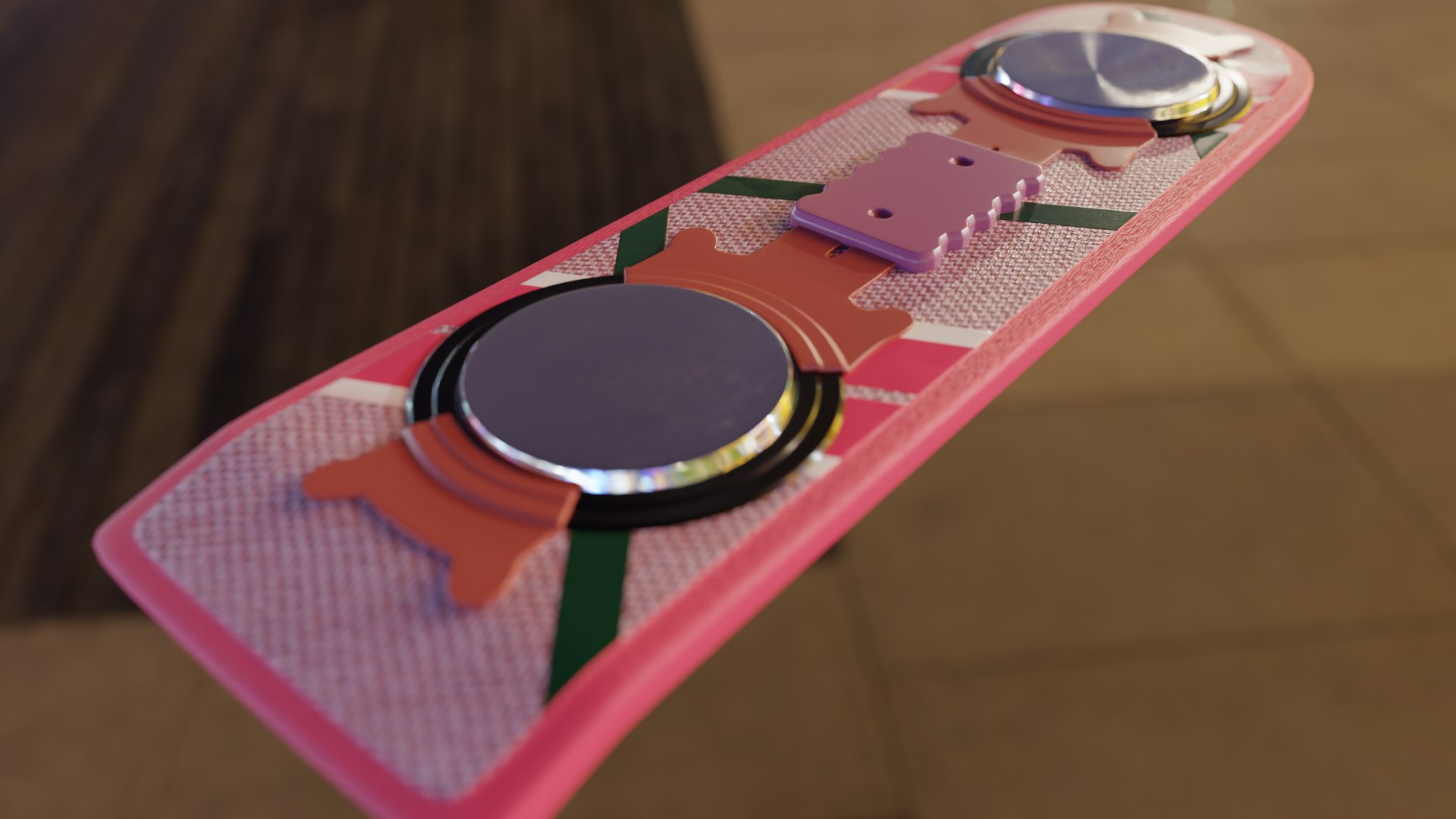 3D Marty McFlys Hoverboard - Back To The Future - TurboSquid 2096981