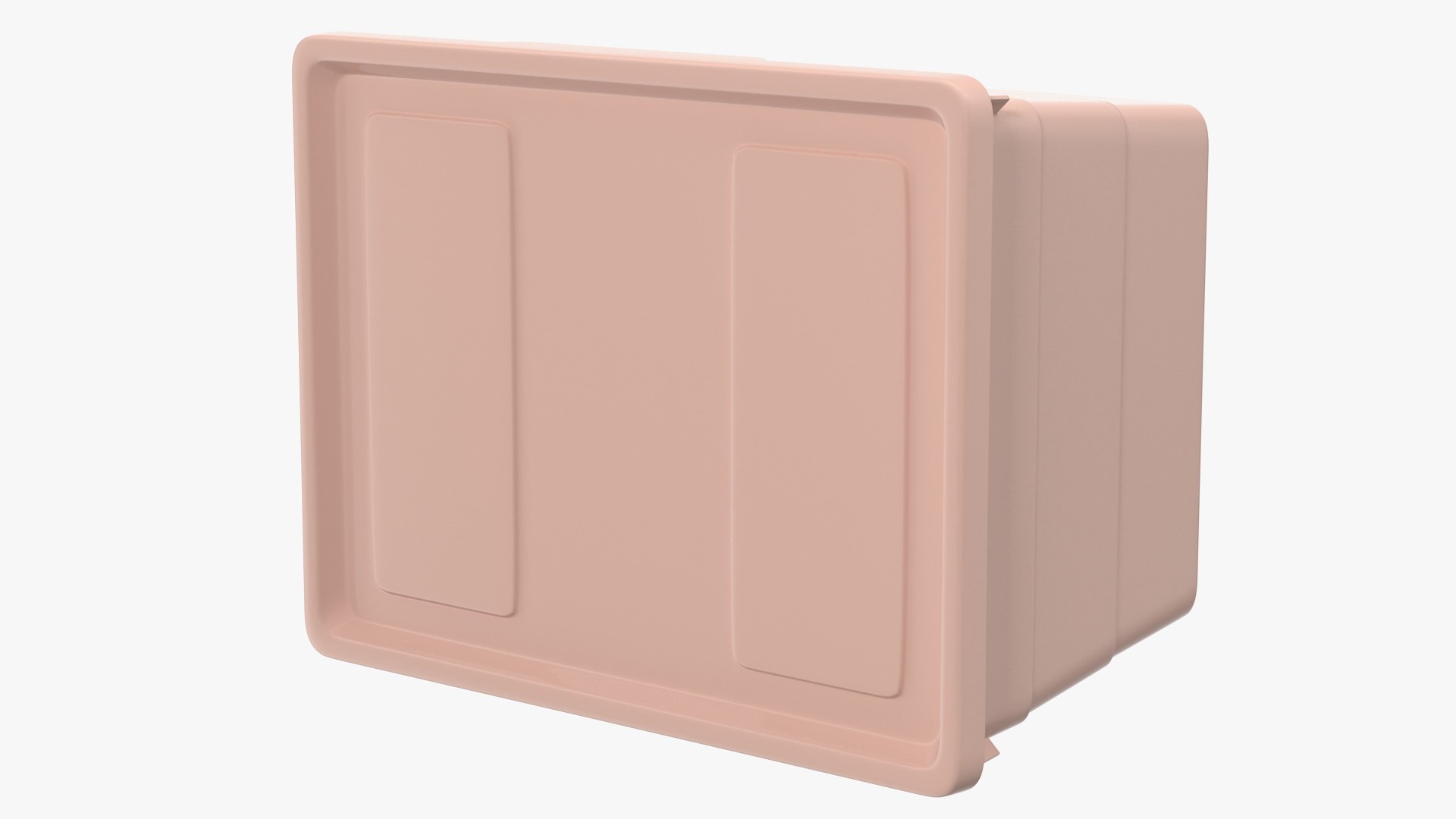 Pink Plastic Storage Box Model - TurboSquid 1513512