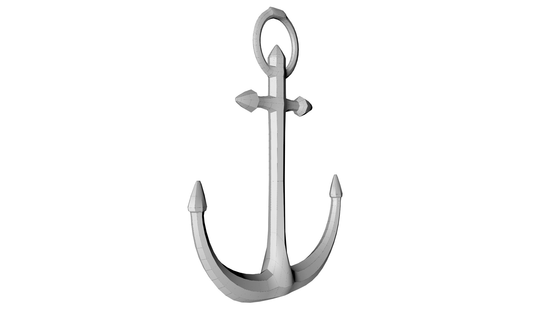 Ship Anchor Model 3 3D Model - TurboSquid 2249988
