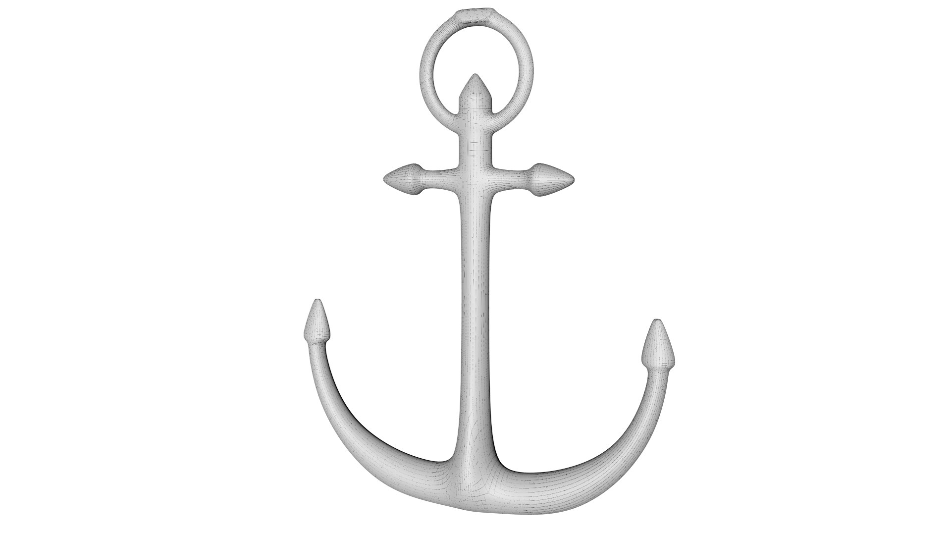 Ship Anchor Model 3 3D Model - TurboSquid 2249988