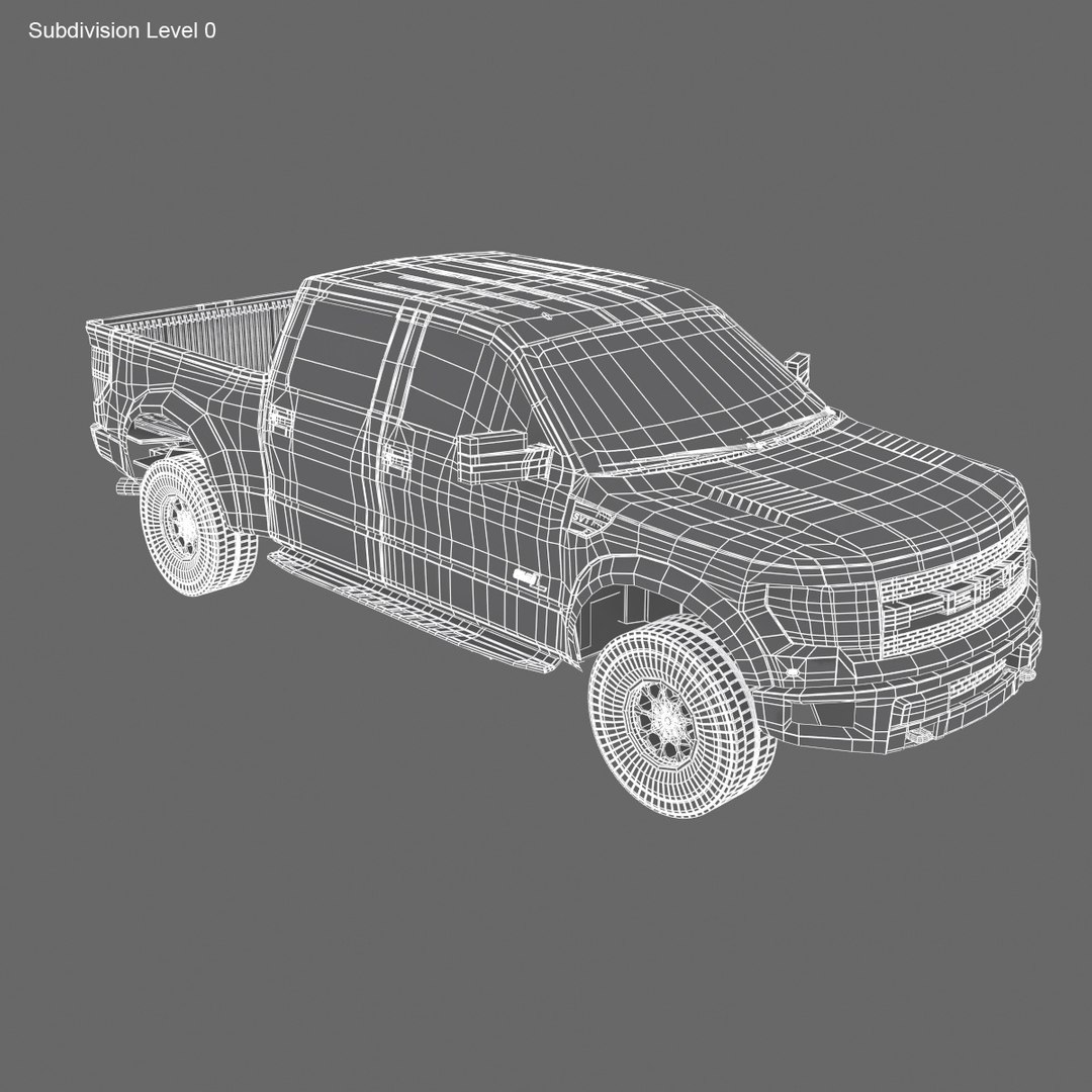 3d F-150 Raptor Model