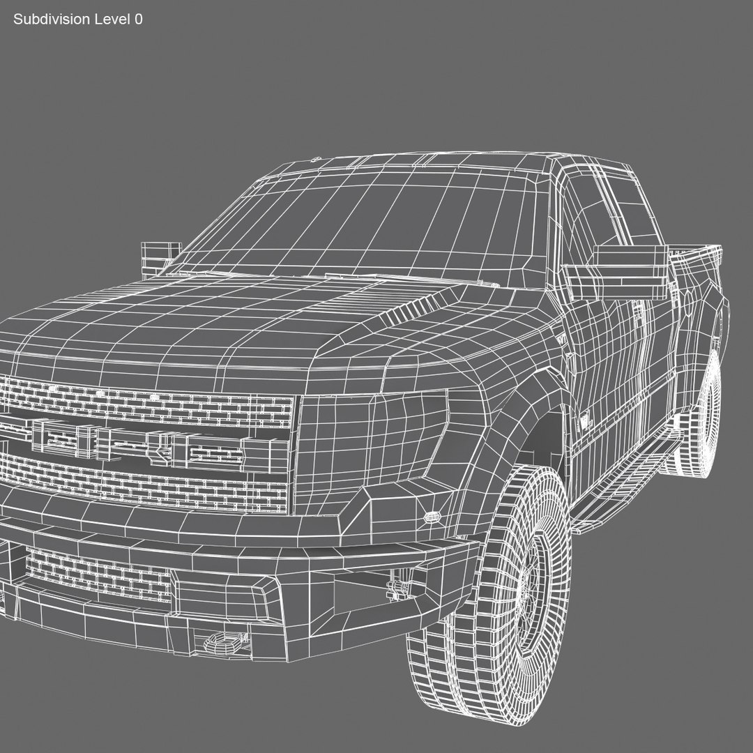 3d f-150 raptor model