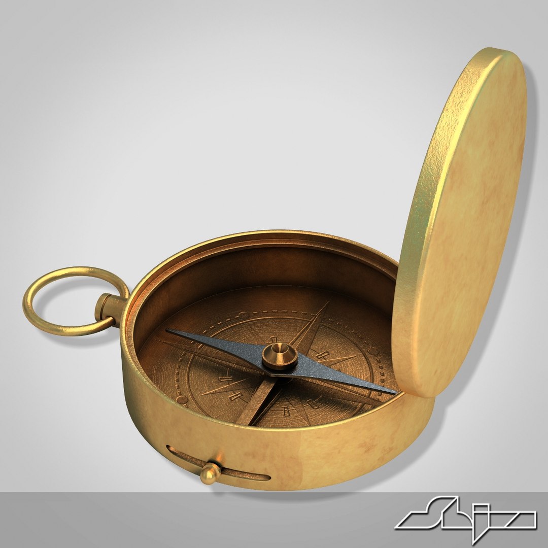 compass modeled 3d 3ds