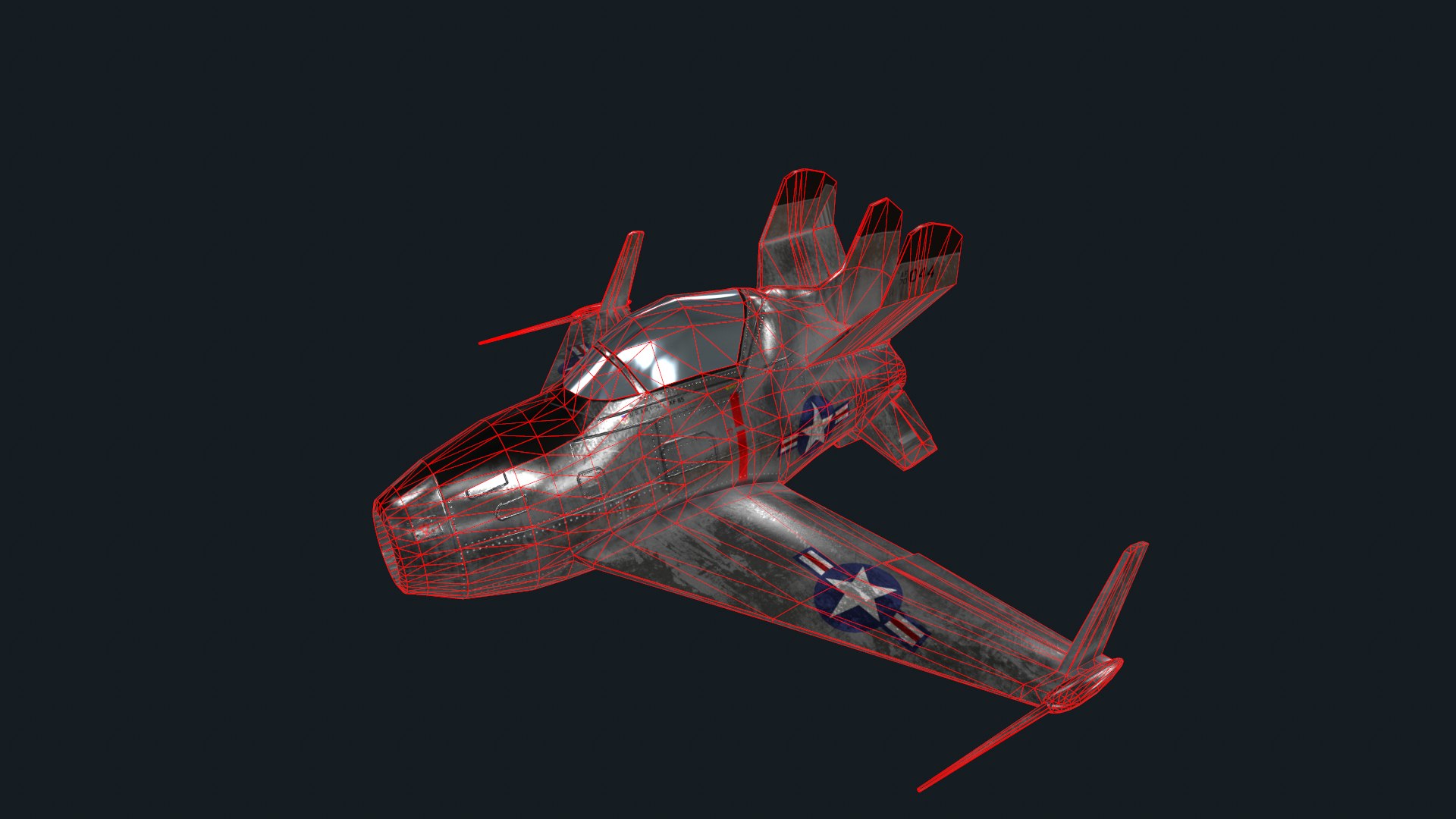 Mcdonnell Goblin Jet 3D Model - TurboSquid 1175229