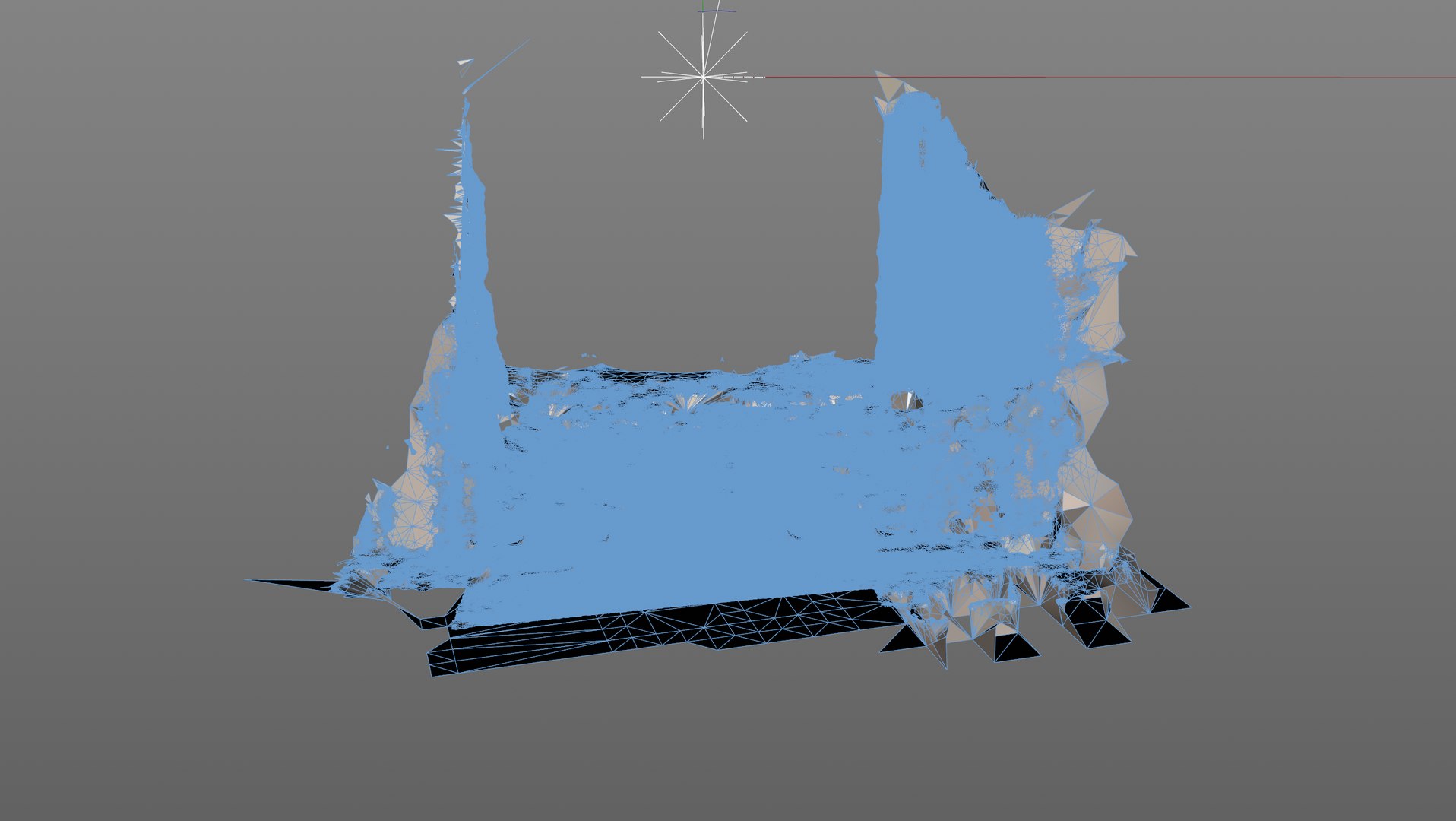 Abandoned Building Lot Walls 3D Model - TurboSquid 1440486