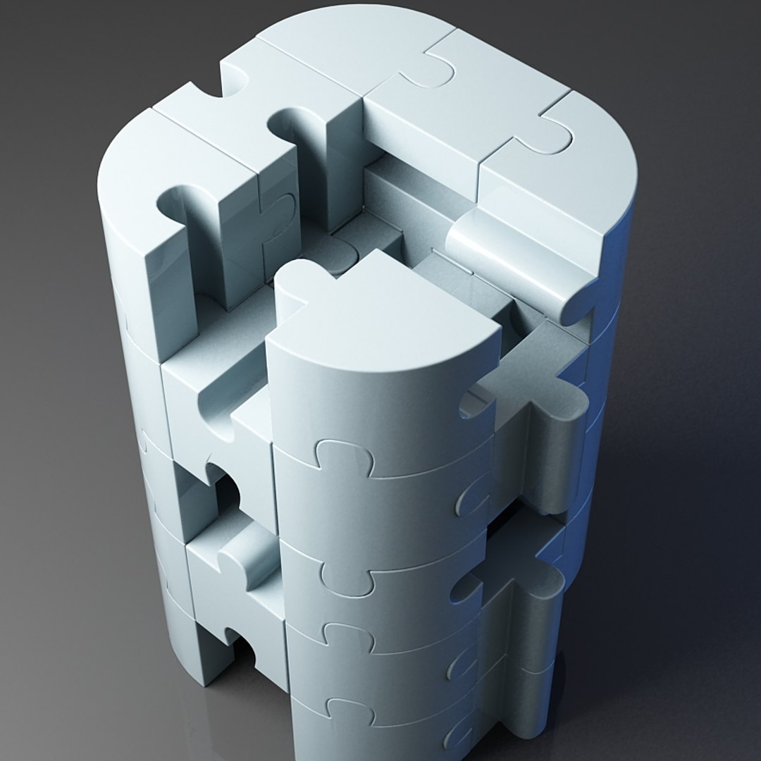 Jigsaw Puzzle Building Blocks 3d Max