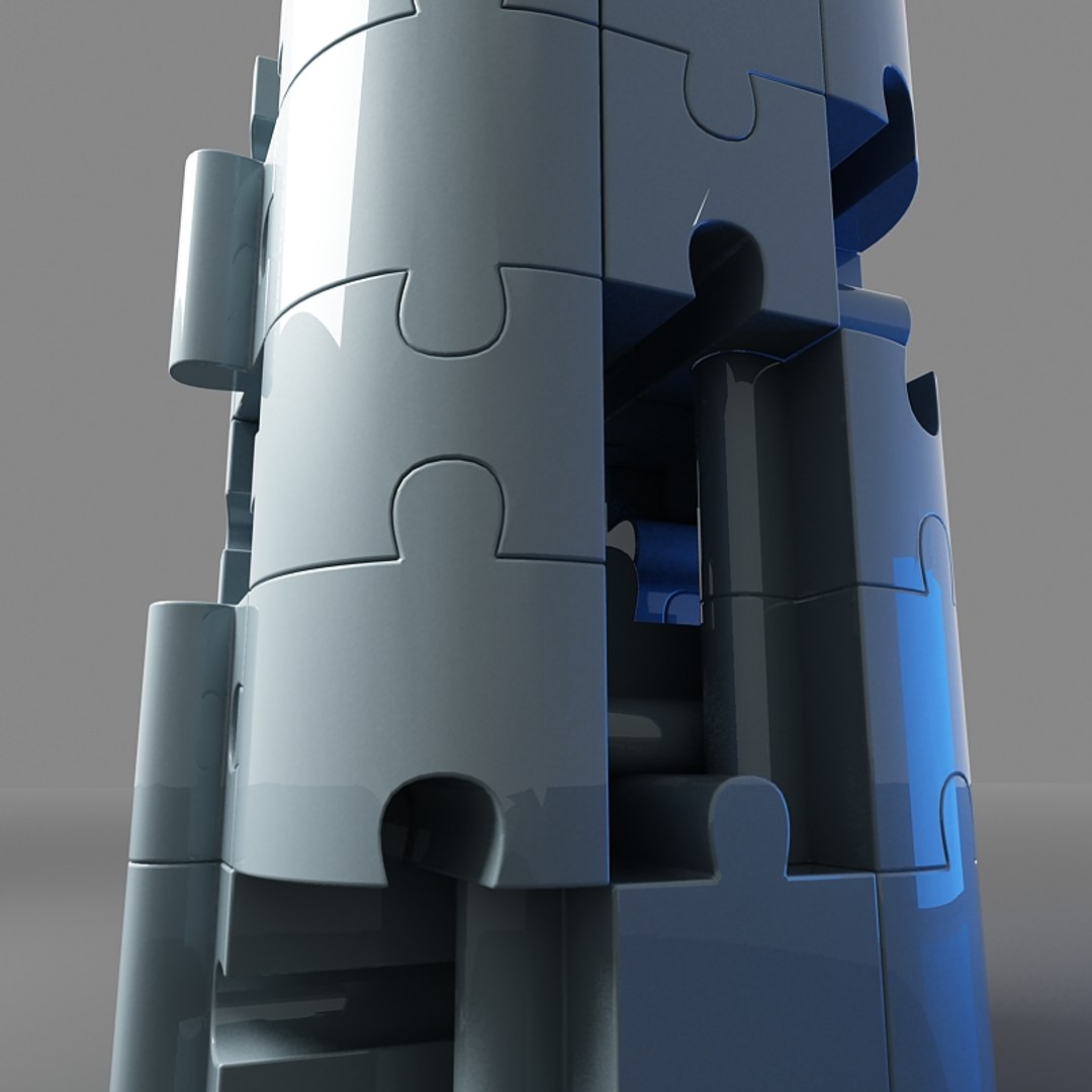 Jigsaw Puzzle Building Blocks 3d Max